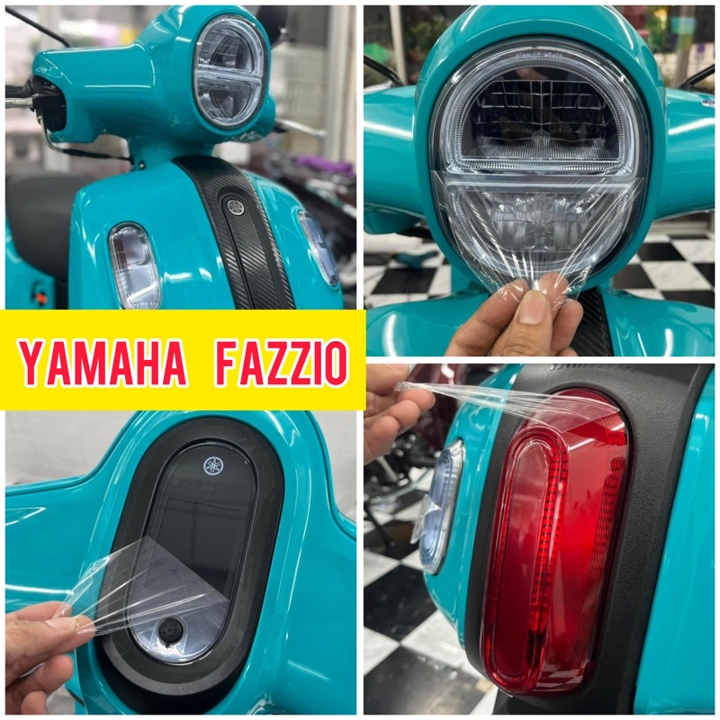 Yamaha Fazzio Speedometer Face Film /Headlight/Turn Signal/Tail Light ...