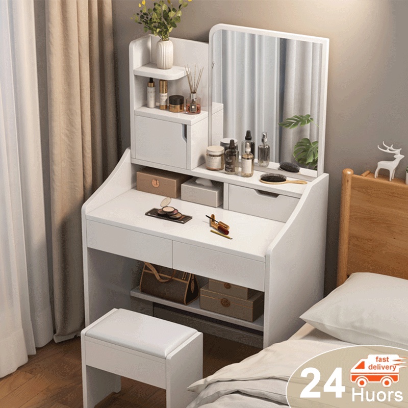 7Makeup table dressing table bedroom modern minimalist small makeup ...