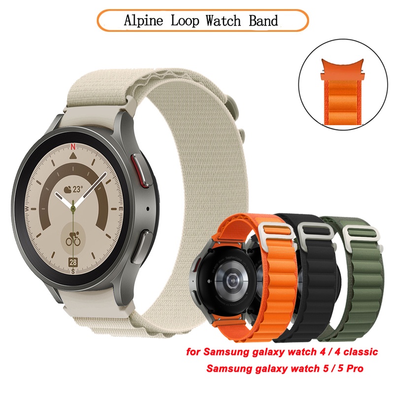 No Gaps Strap Alpine Loop Band for Samsung Galaxy Watch 7 6 5 40mm 44mm ...
