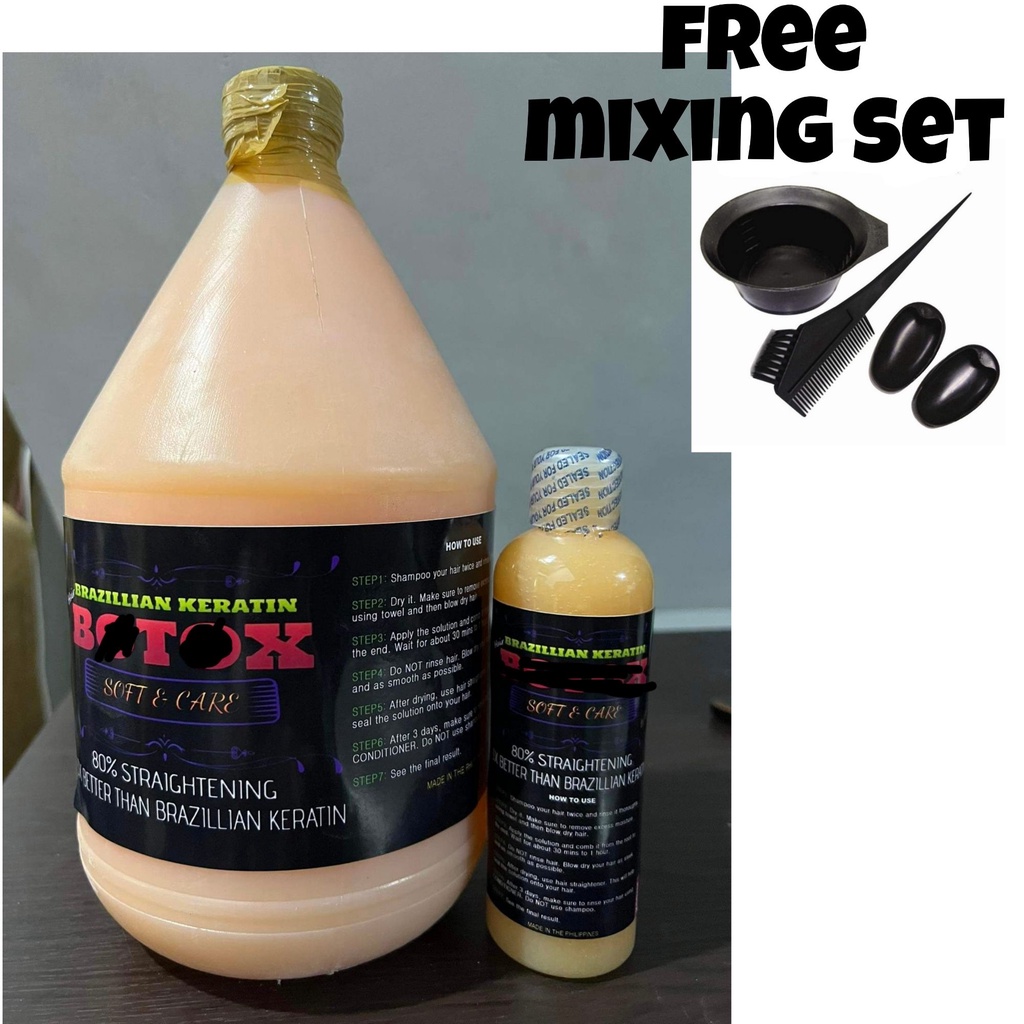 1galon + free 250ml intense keratin refiller with straightening effect ...