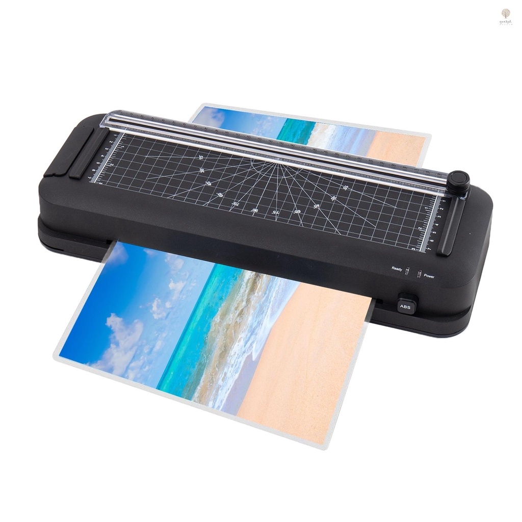 Thermal Laminator Desktop A4 Laminator Machine with Laminating Punching ...