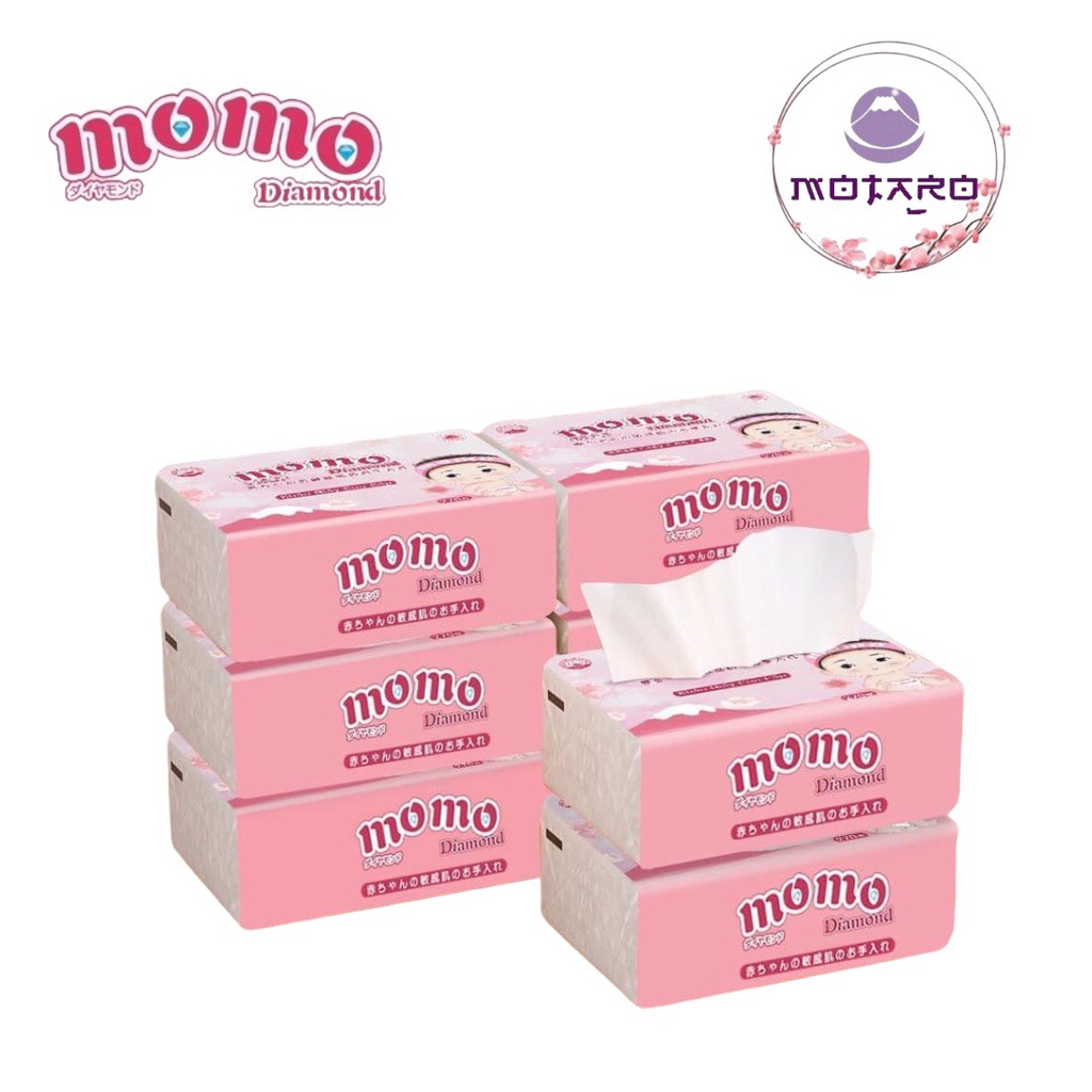 [1 Pack] Momo diamond tissue paper (package of 270 premium, convenient ...