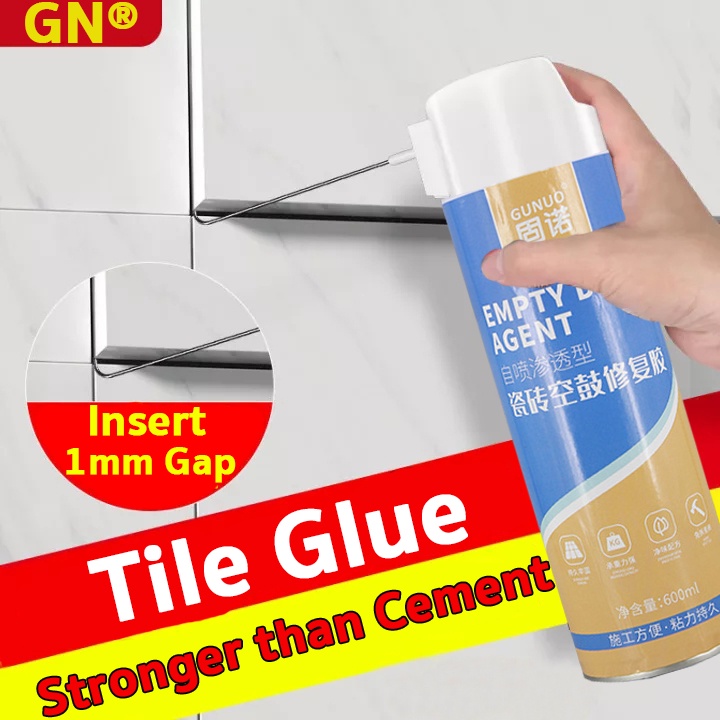 Floor Tile Adhesive Repair Glue With needle design Waterproof tile ...