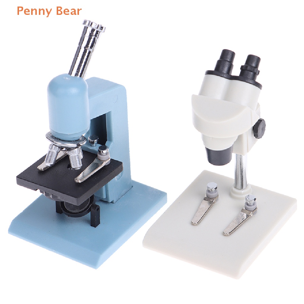 PennyBear 1:12 Dollhouse Miniature Microscope Equipment Model ...