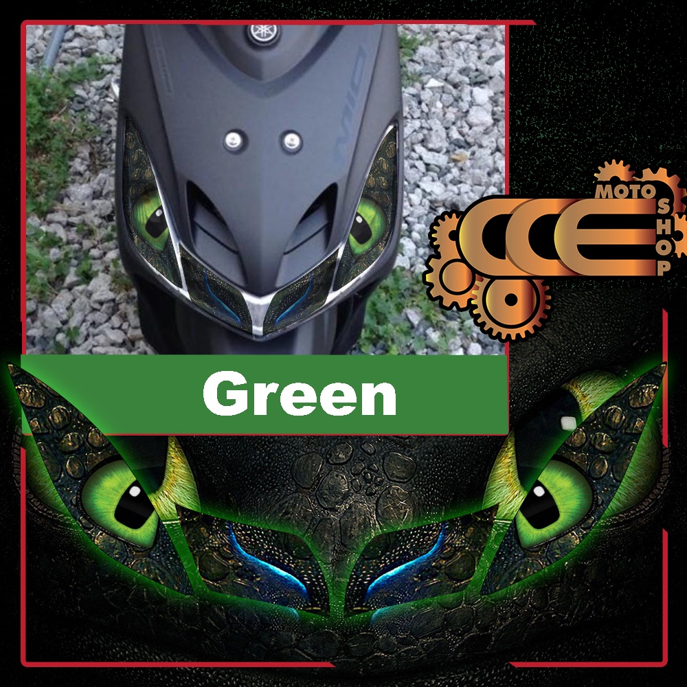 Winker Eye Toothless Design for Yamaha Mio Sporty | Shopee Philippines