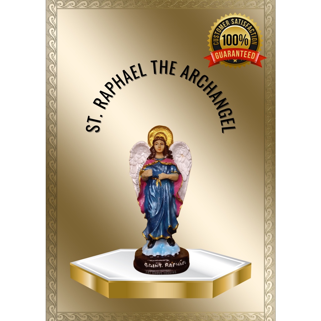 St. Raphael the Archangel 21cm (7 angel altar church statue decoration ...