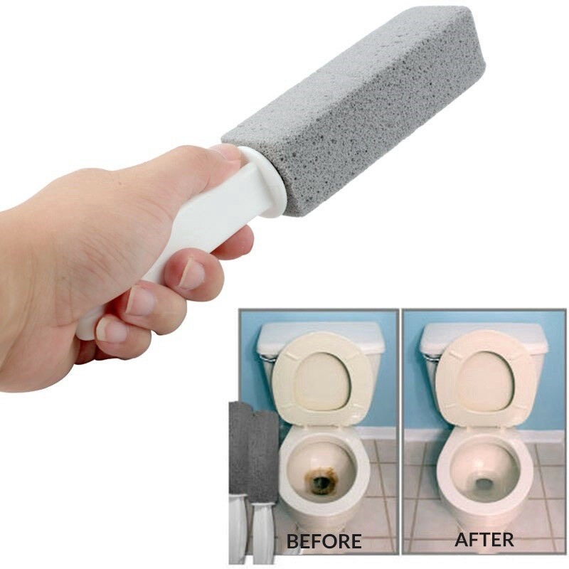 PinSan 1Pcs Water Toilet Bowl Natural Pumice Stone Cleaner Brush Wand ...