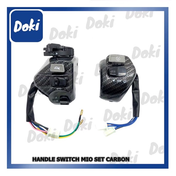 [DOKI MOTO] HANDLE SWITCH MIO SET CARBON | Shopee Philippines