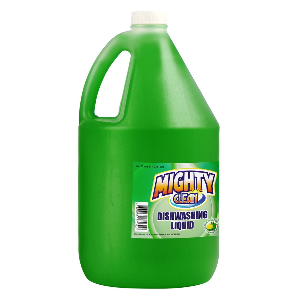 Mighty Clean Dishwashing Liquid Kalamansi 1 Gallon | Shopee Philippines