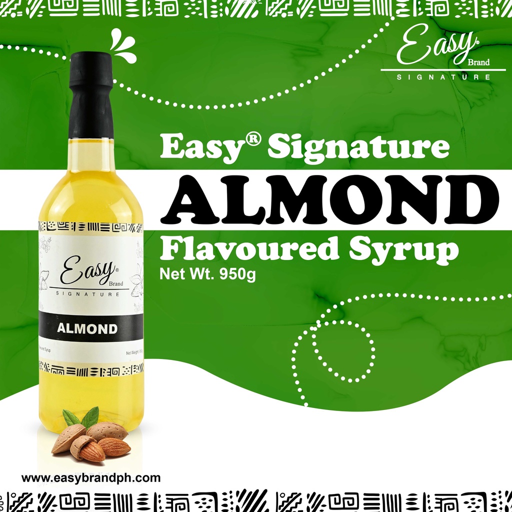 EASY SIGNATURE - Almond Syrup 950ml | Shopee Philippines