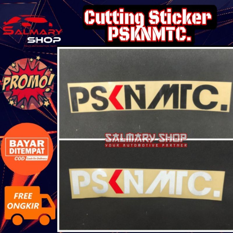 Psknmtc Cutting Sticker MATIC TROOPS Revlective Motorcycle Car Cutting ...