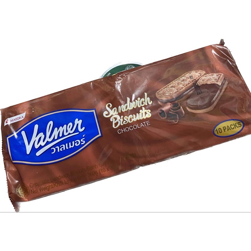 Valmer Sanwich Biscuits Chocolates (10pcs) | Shopee Philippines