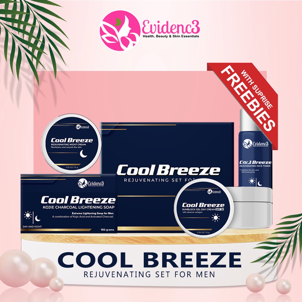 COOL BREEZE REJUVENATING SET OF EVIDENC3 FOR MEN FDA APPROVED / REMOVES ...
