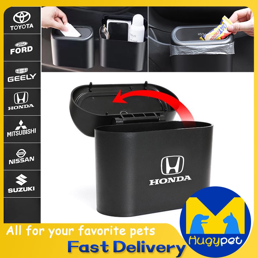 Car Trash Bin Car Dustbin Vehicle Garbage Organizer Holder Portable ...