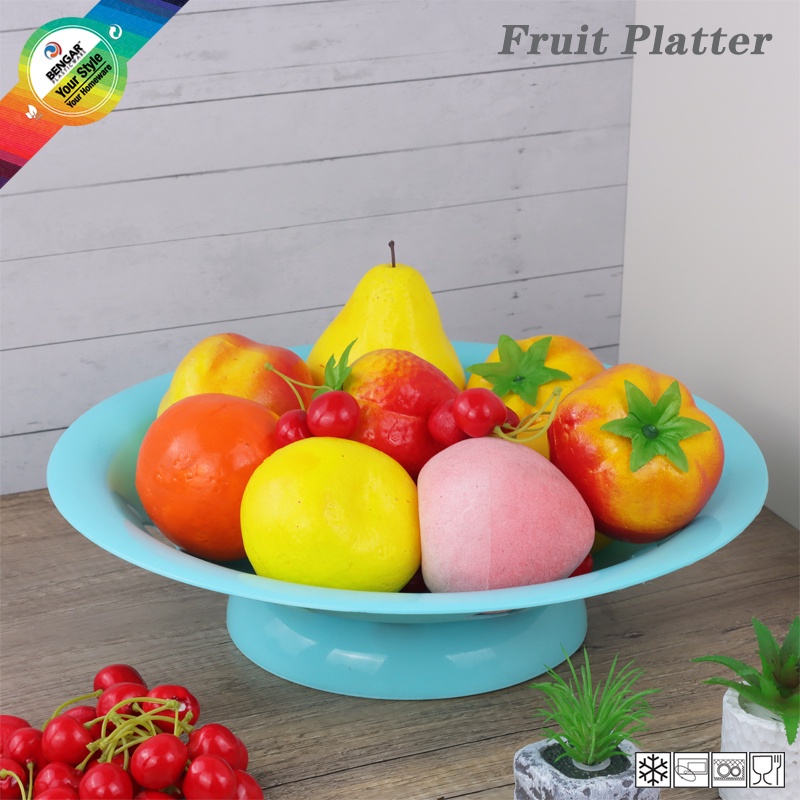KES 134A BENGAR round fruit platter serving dish tray basket COD ...