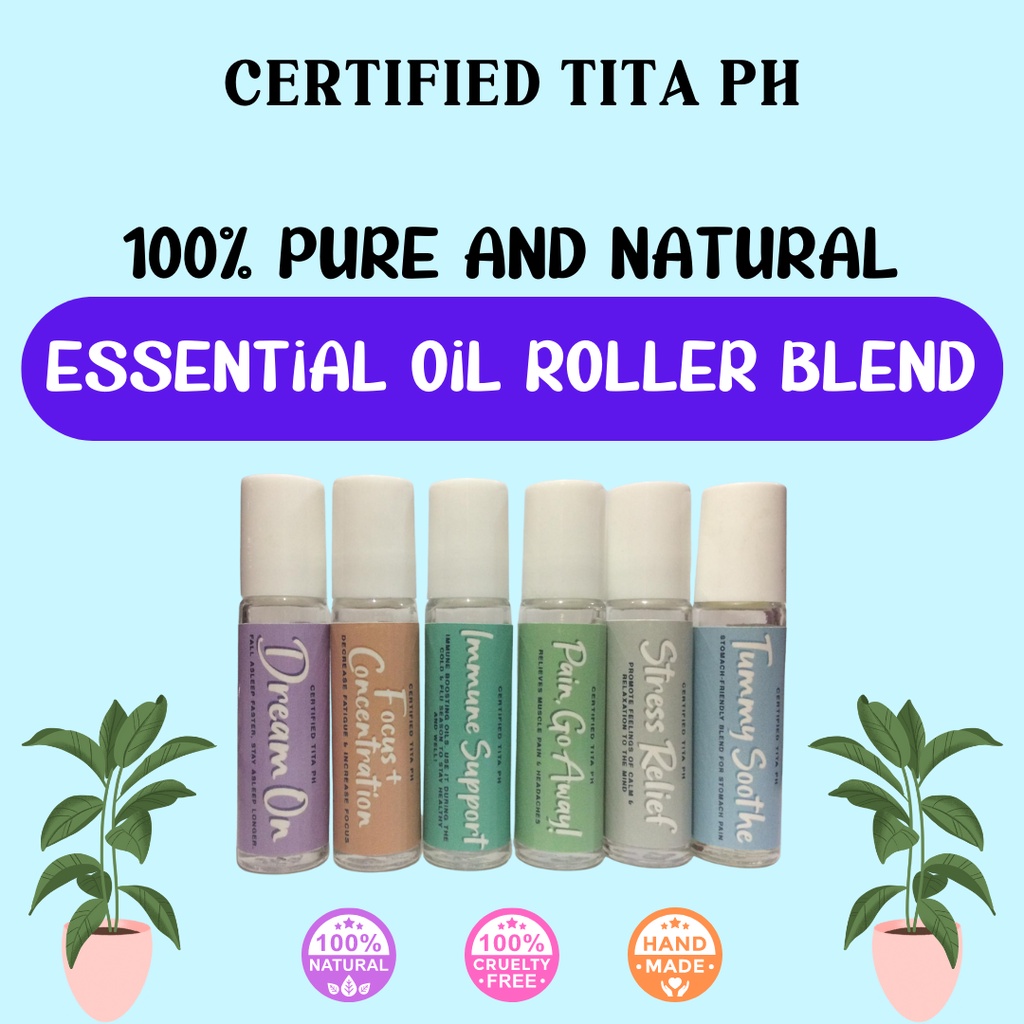 Essential Oil Roller Blend with Camphor and Menthol 10ml | Certified ...