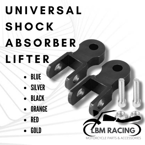 LBM RACING MOTORCYCLE 2 PCS UNIVERSAL SHOCK DEVICE LIFTER | Shopee ...