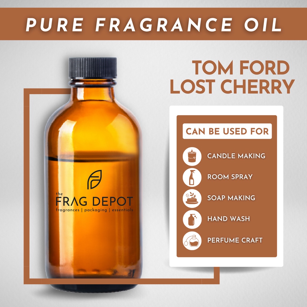 Lost Cherry by Tom Ford inspired pure fragrance oil for reed diffuser, room spray, perfume ...