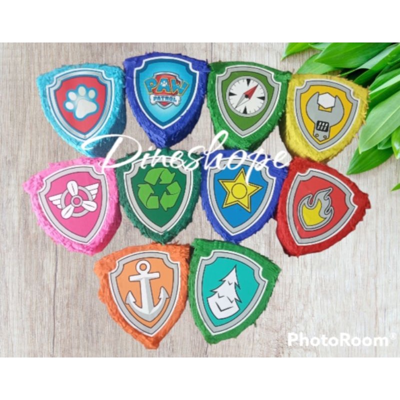 Pawpatrol Shield Pull String Free Confetti | Shopee Philippines