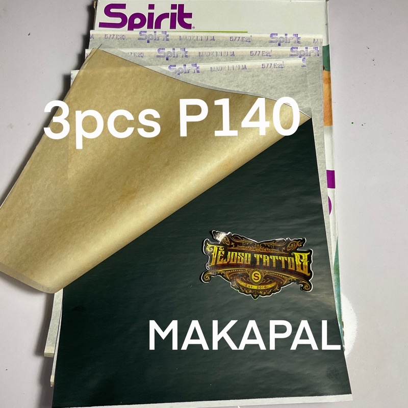 Spirit Stencil Paper 3pcs 140 Pesos (makapal)US | Shopee Philippines