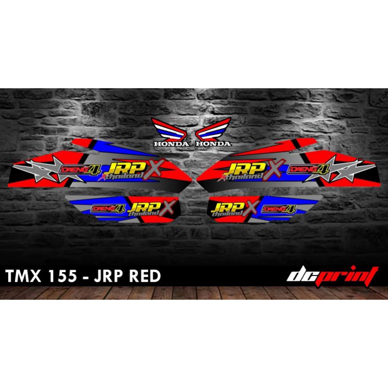 Tmx 155 sticker high quality glossy stock decals lamination sticker ...