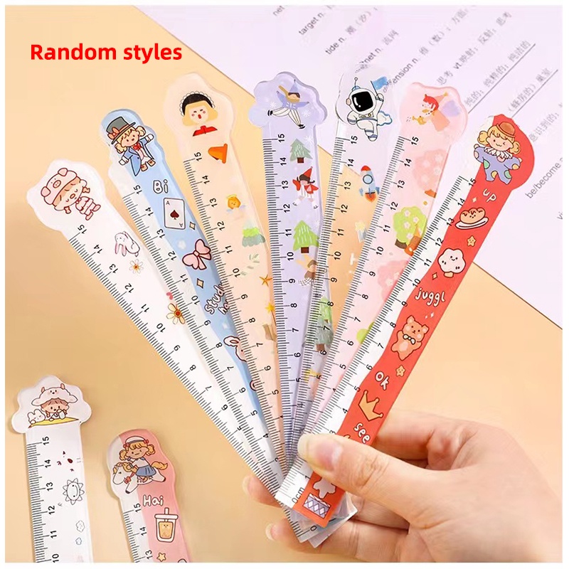 Cartoon Straight Ruler Cute Bookmarks Reading Ruler for Kid Ruler Kid ...