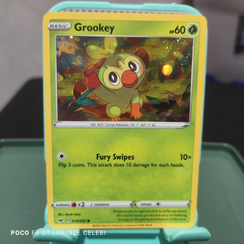 Pokemon TCG - Grookey (H) | Shopee Philippines