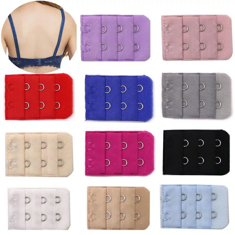 Elastic Bra Extender Extension Strap/1Pcs/2 hook/3 hook Bra Hooks Bra ...