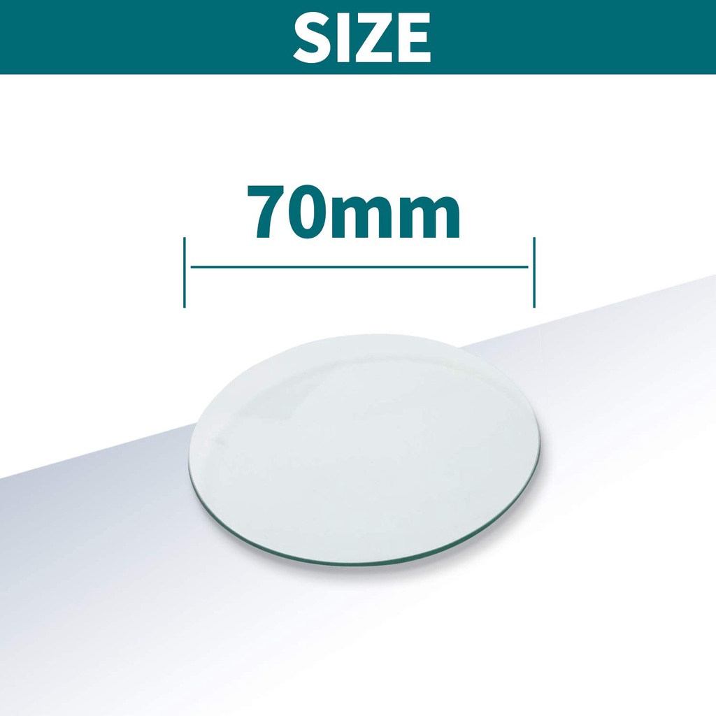 WANTLAB LABORATORY WATCH GLASS ALL SIZES (CLEAR GLASS) | Shopee Philippines