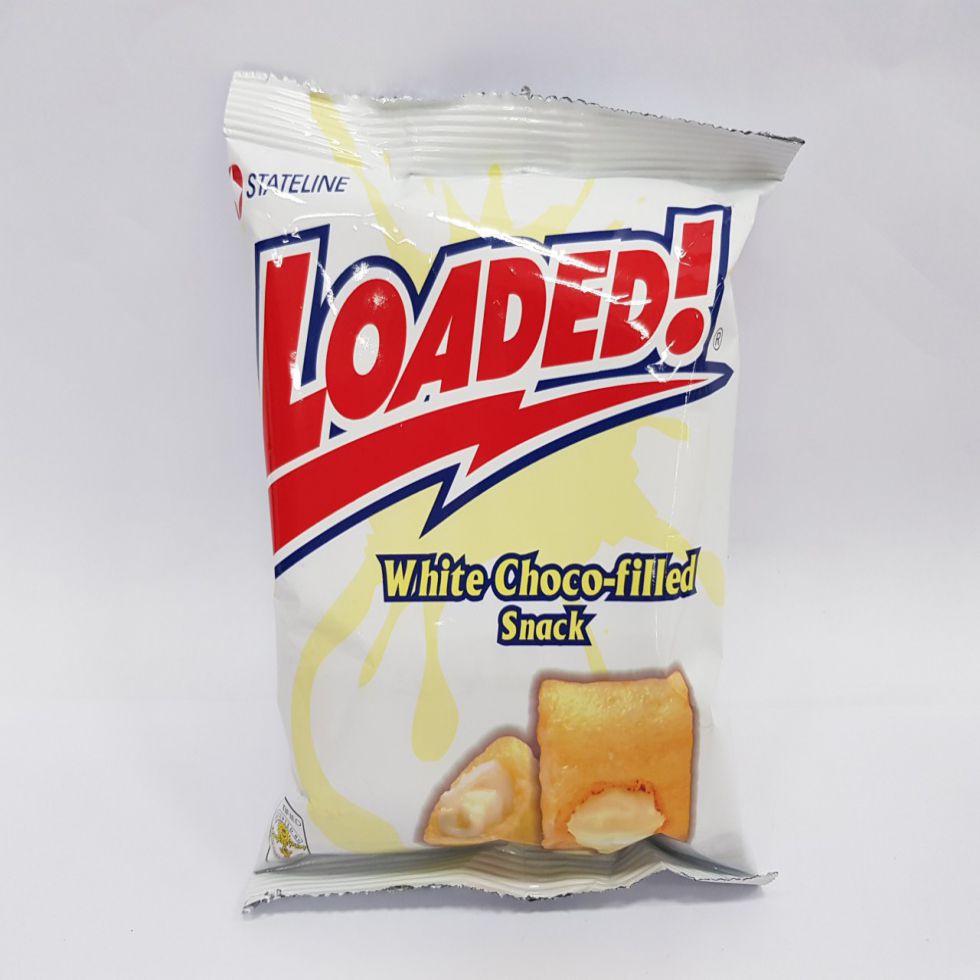 Loaded Snack White Chocolate 32g | Shopee Philippines