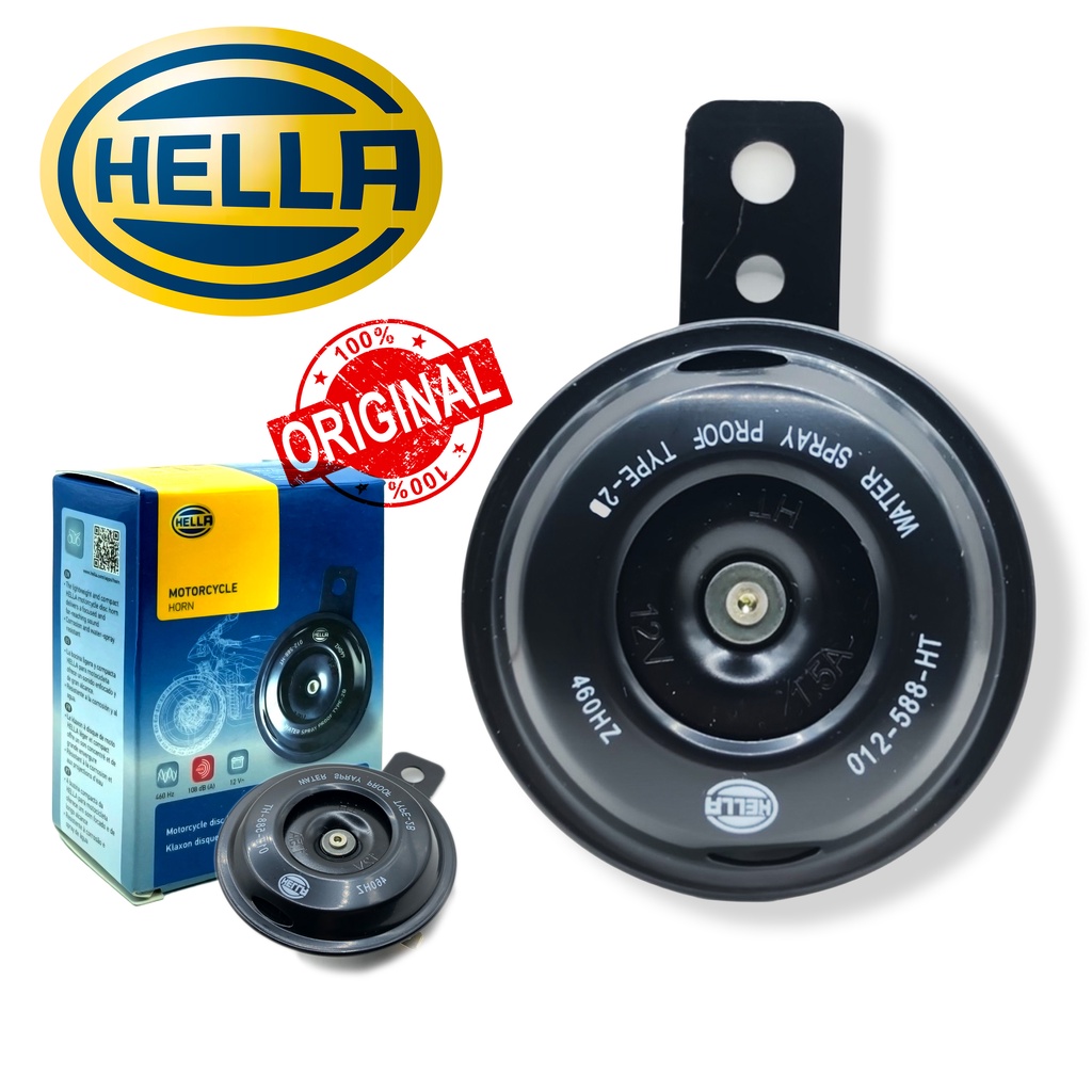 HONDA TMX 125 HELLA MOTORCYCLE HORN 1PC MOTORCYCLE DISC HORN 460 Hz ...