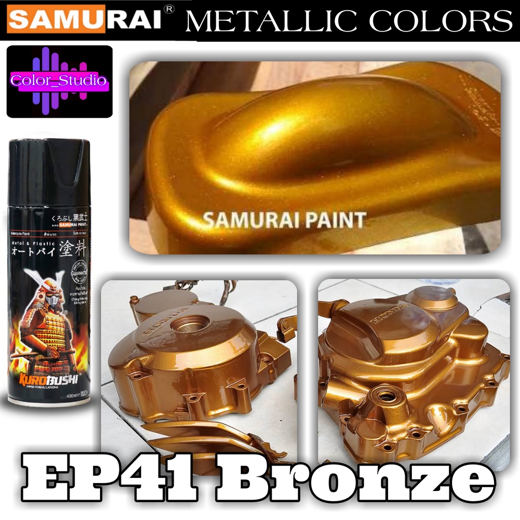 SAMURAI SPRAY PAINT EP41* Bronze Engine Part - Cash on Delivery - COD ...