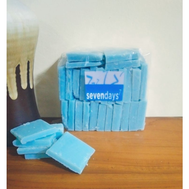 Sevendays power soap blue kojic scrap 1 kilo | Shopee Philippines