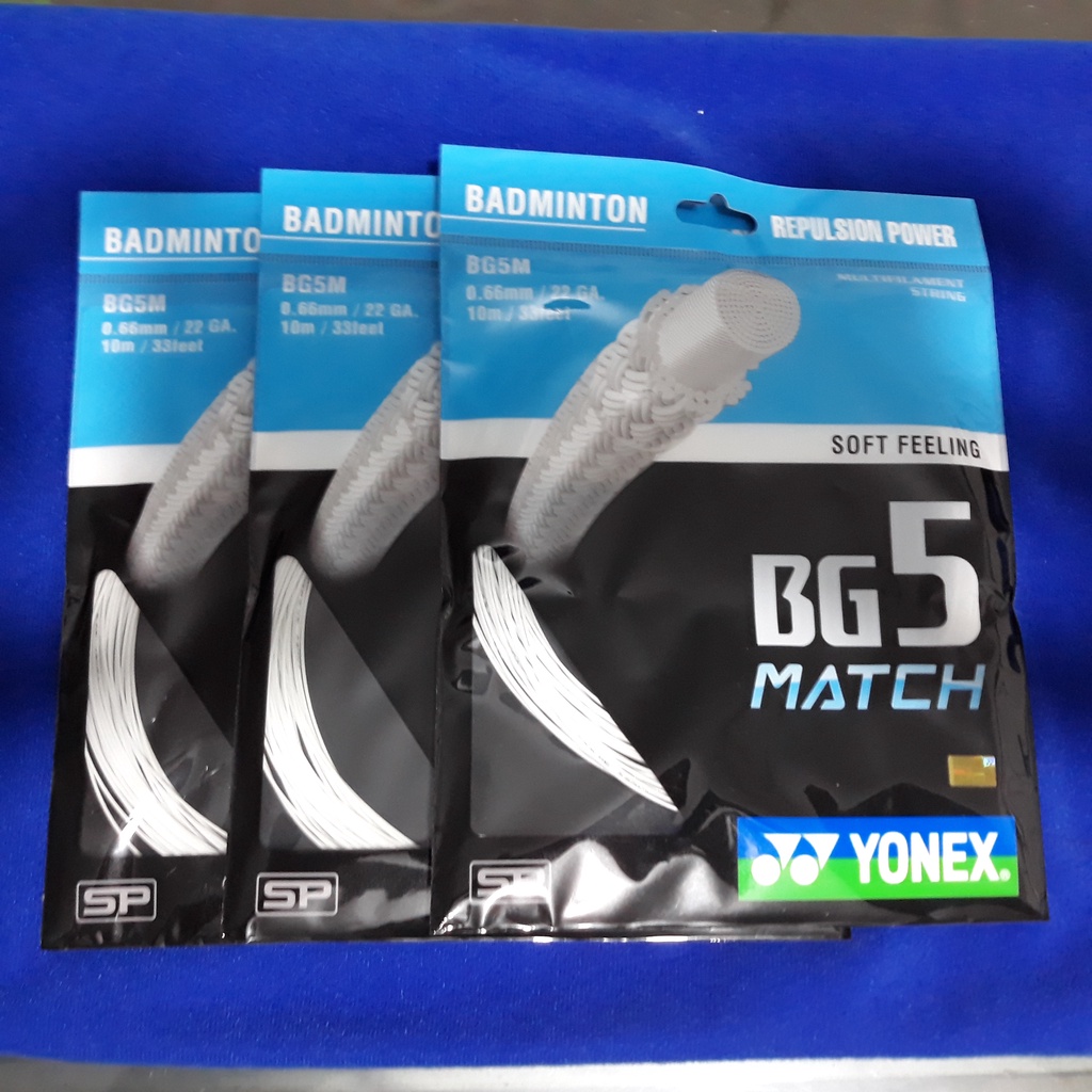 Yonex BG 5 MATCH SENAR Racket SENAR | Shopee Philippines