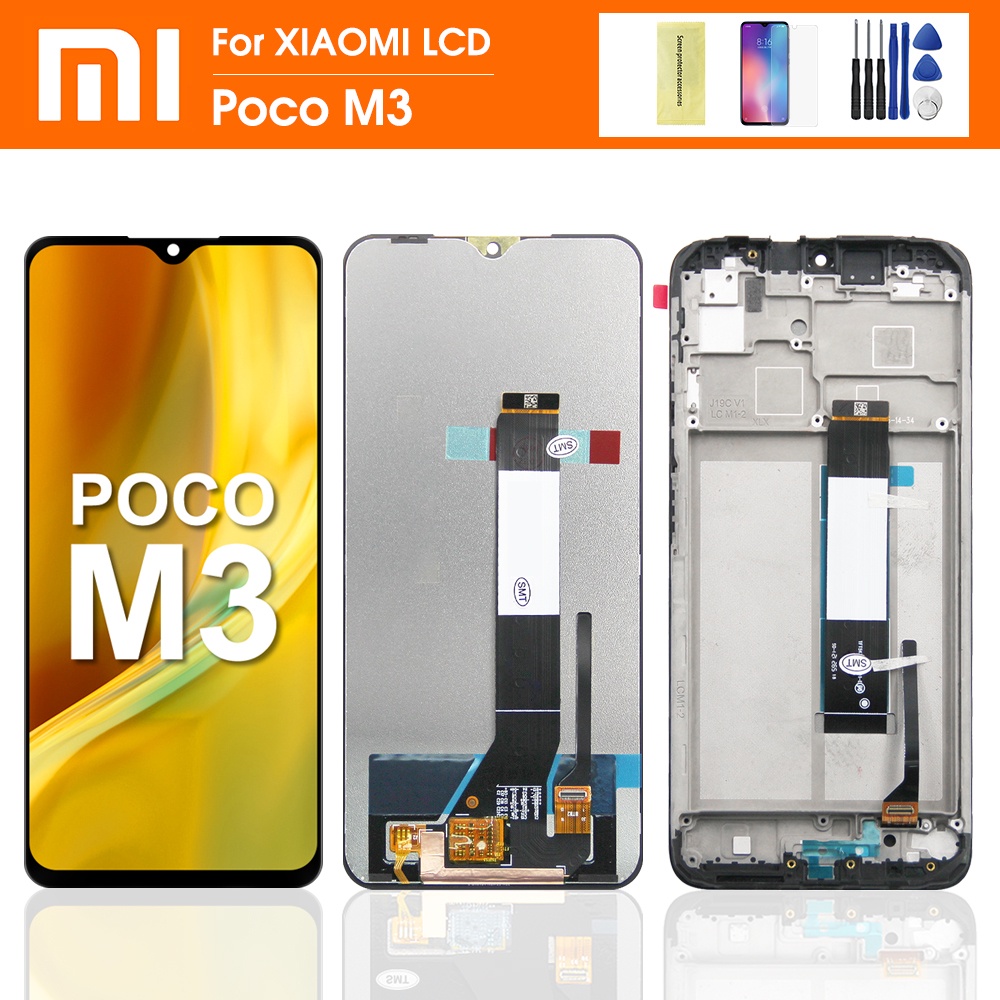 For Poco M3 LCD Display Screen Touch Panel Digitizer Display | Shopee ...