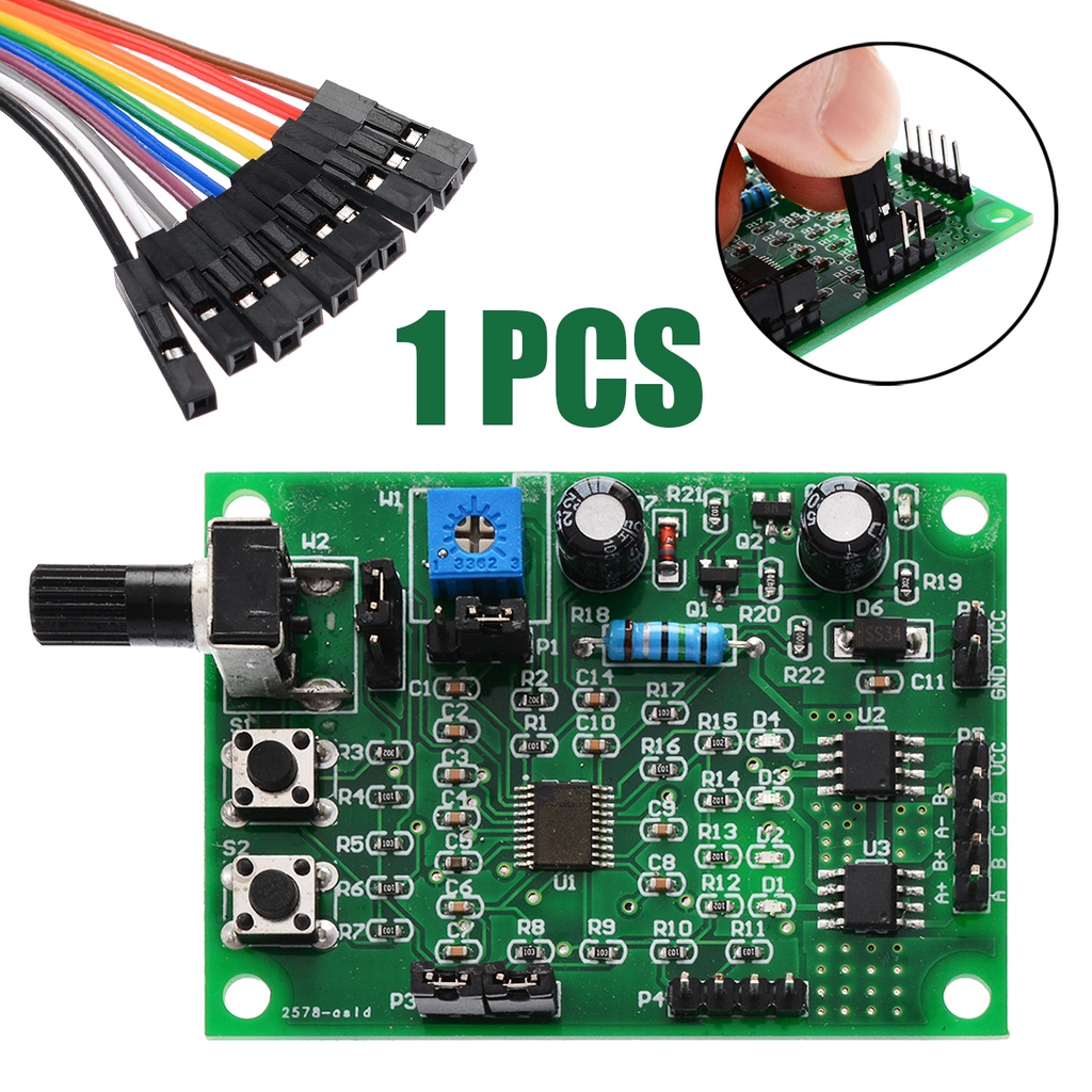 New DC 5V-12V 2-phase/4-phase Mini Stepper Motor Driver Board Speed ...