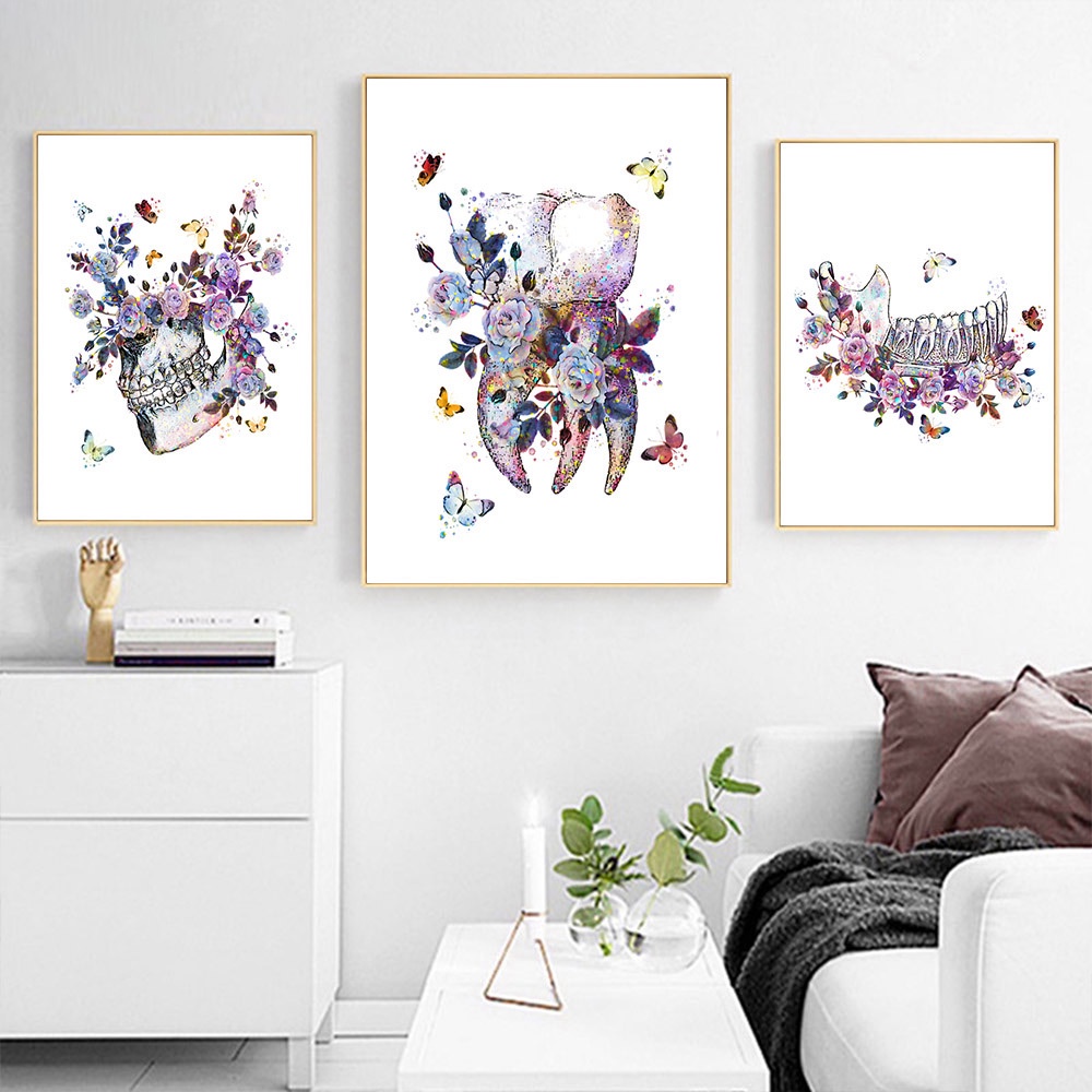 Tooth Implant Wall Art Canvas Painting Posters Prints Dental Medicine ...
