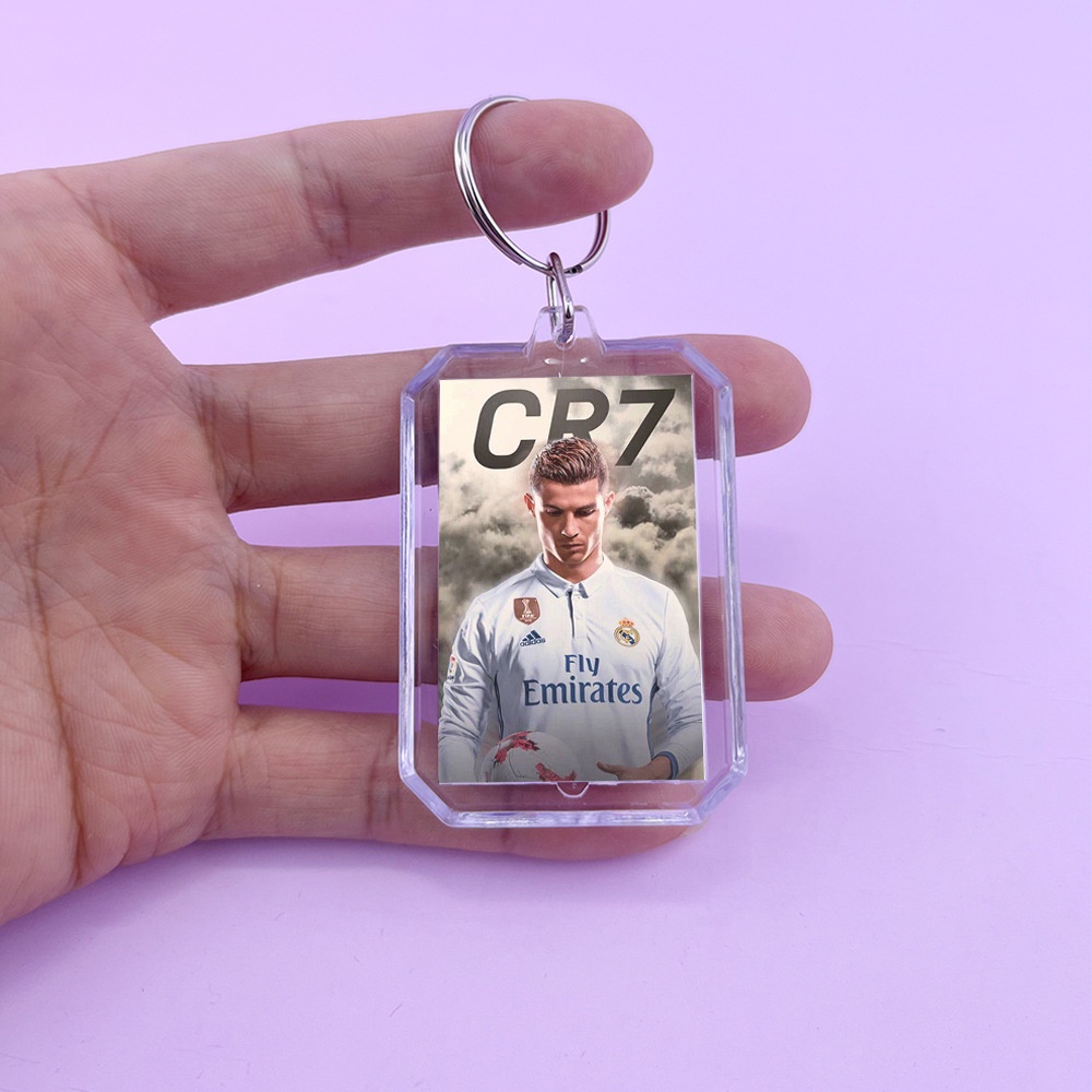 New FIFA World Cup Qatar 2022 Cristiano Ronaldo Messi key chain Double ...