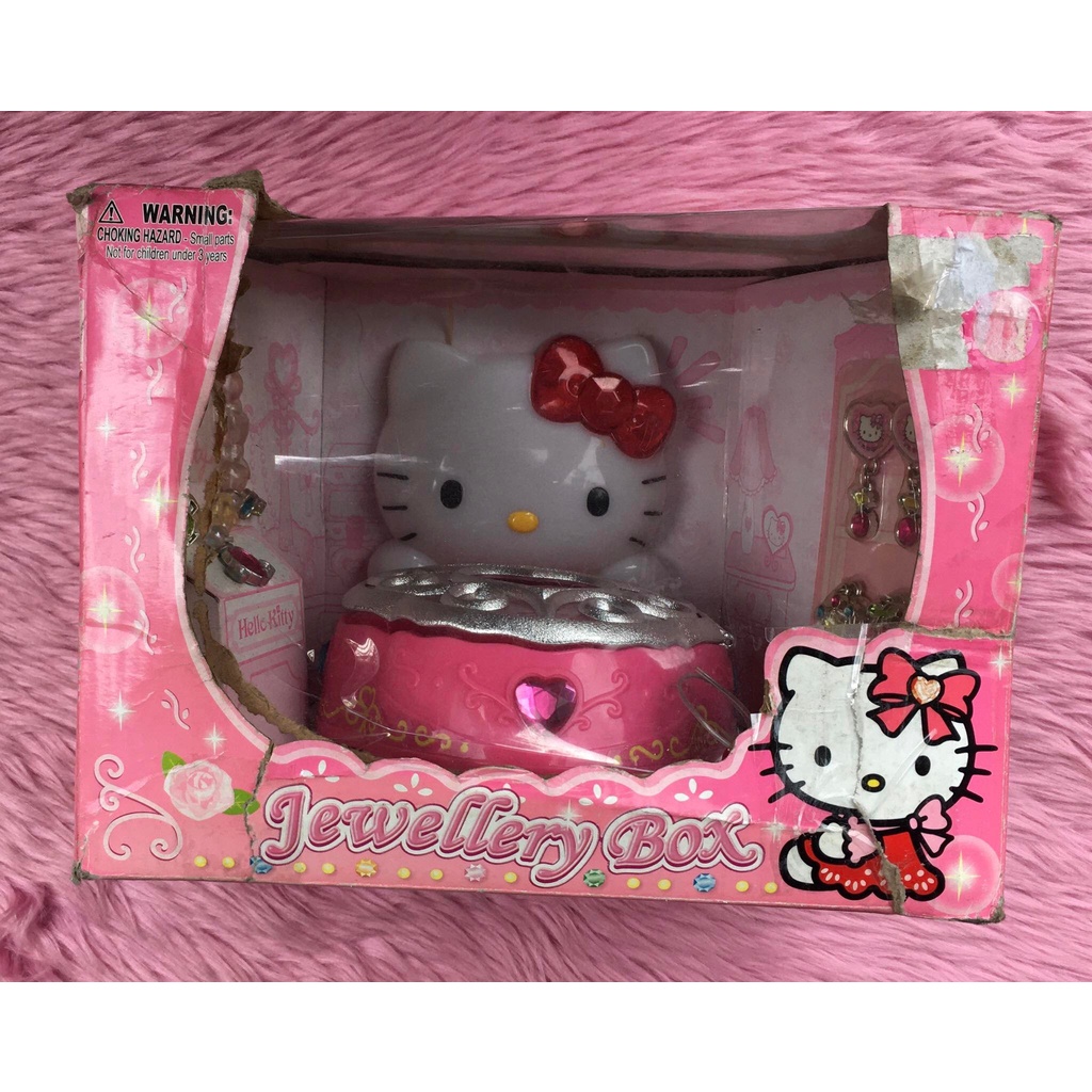 Hello Kitty Beauty Set Jewellery Box | Shopee Philippines