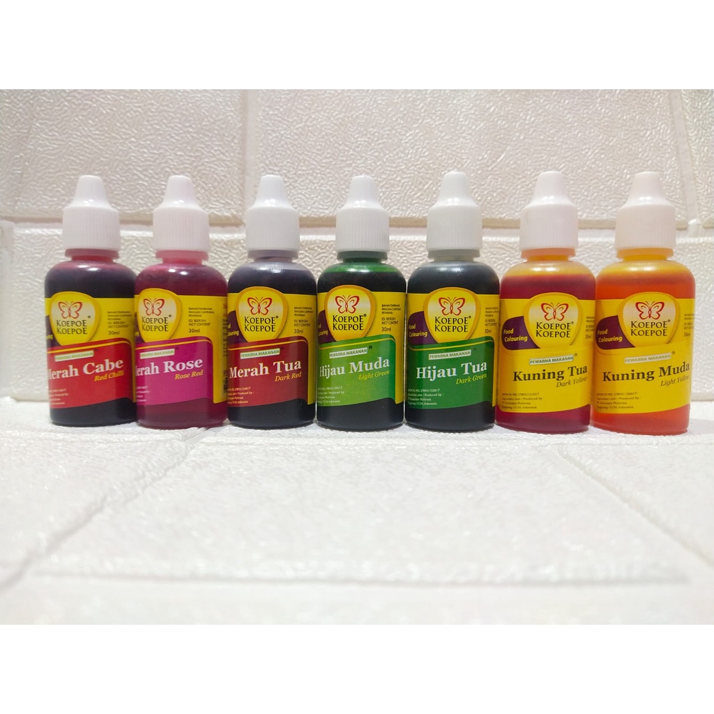 Koepoe koepoe FOOD COLORING 30 ml | Shopee Philippines