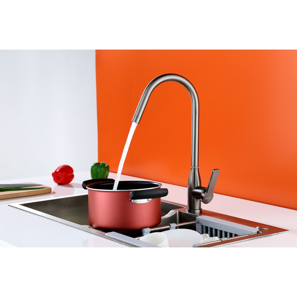 COOPER.PH German faucet stainless steel hot and cold water kitchen 360 ...