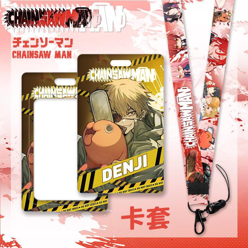 2023 Chainsaw Man Lanyards Keychain Denji Makima Aki Hayakawa Power ...