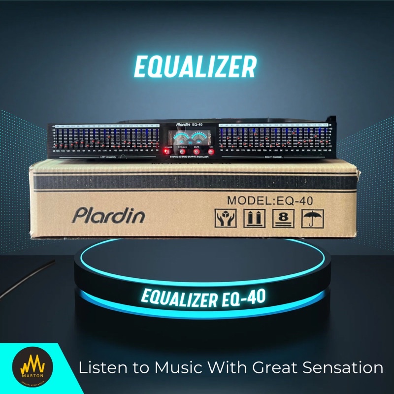 Plardin EQ-40 Graphic Equalizer | Shopee Philippines