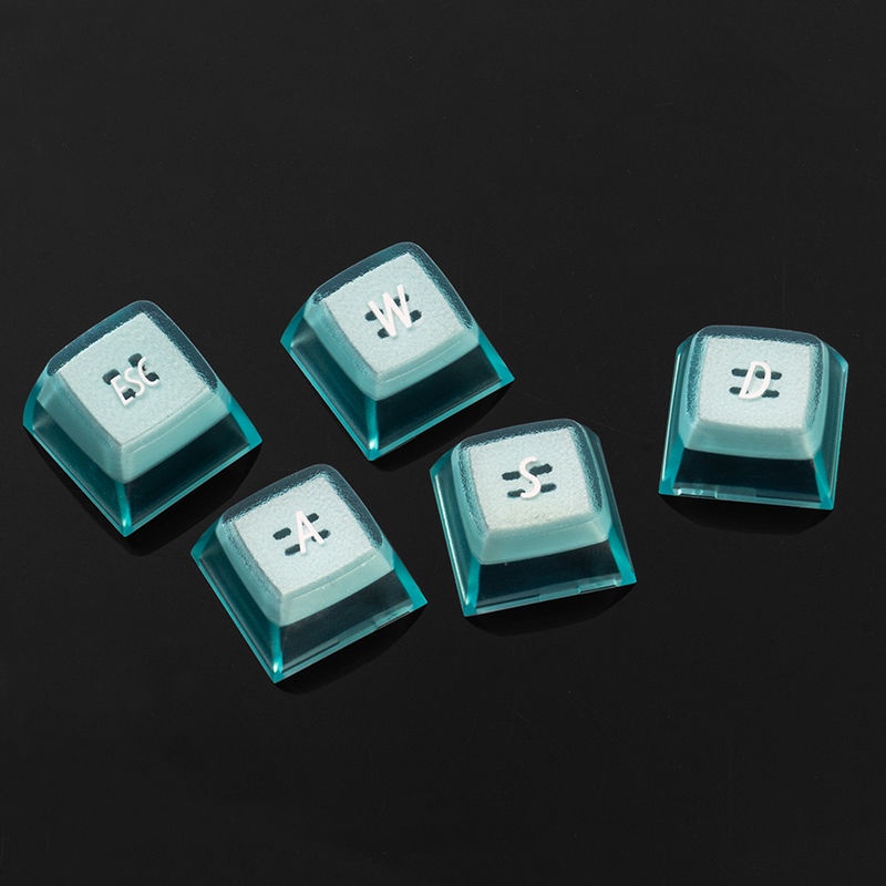 Mechanical Keyboard Transparent Key Cap SA Height Two-Color Character ...