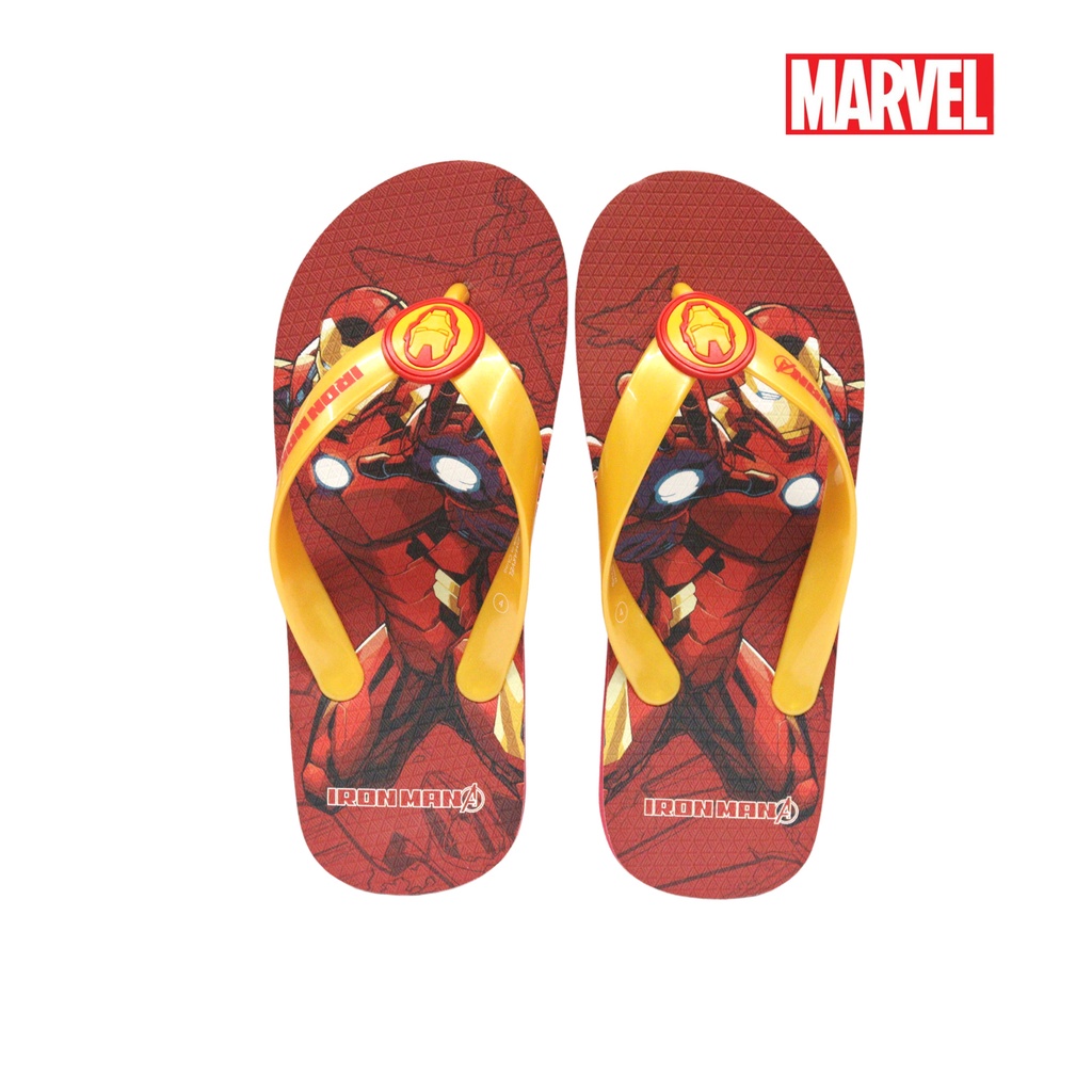Marvel Iron Man Slippers Flip Flops | Shopee Philippines