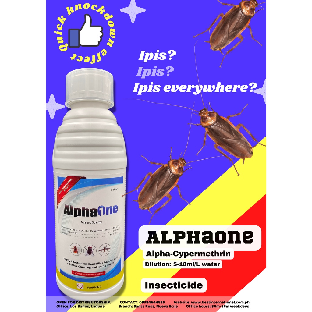 AlphaOne (Alpha-Cypermethrin) | Shopee Philippines