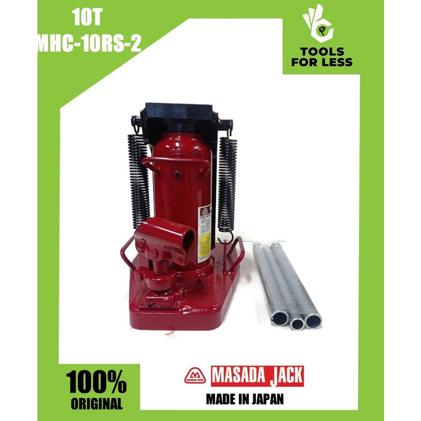 Masada Heavy Duty Hydraulic Toe Jack (2 Tons, 5 Tons & 10 Tons) Made in Japan | Shopee Philippines