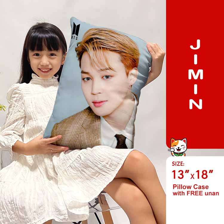 BTS Merch JIMIN KPOP Pillow (Available in 2 Sizes) | Shopee Philippines