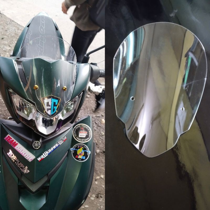 Sniper 150 v2 Acrylic visor | Shopee Philippines