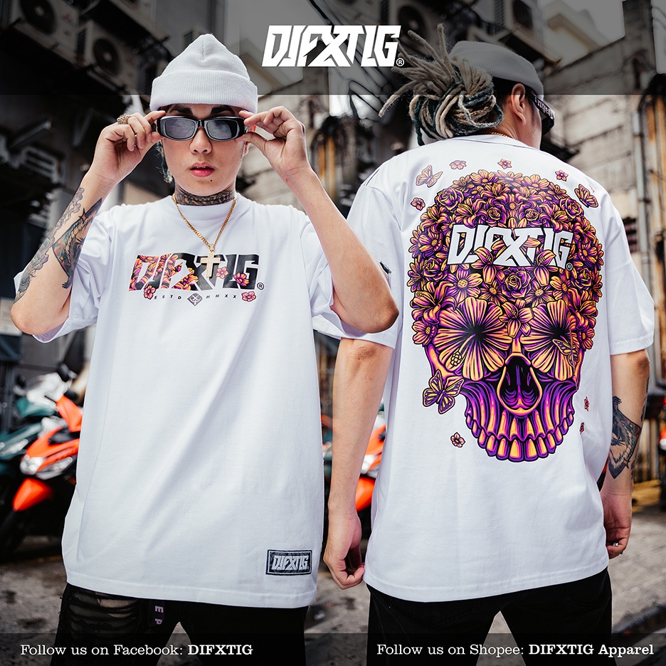 DIFXTIG® CLOTHING - "BLOSSOM" COLOR WHITE | Unisex | Men | Women ...